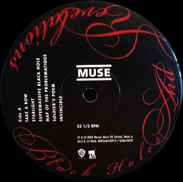 Supermassive Black Hole Muse Album